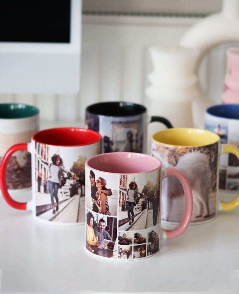 Personalised Mugs with a Splash of Colour – Next Day Delivery