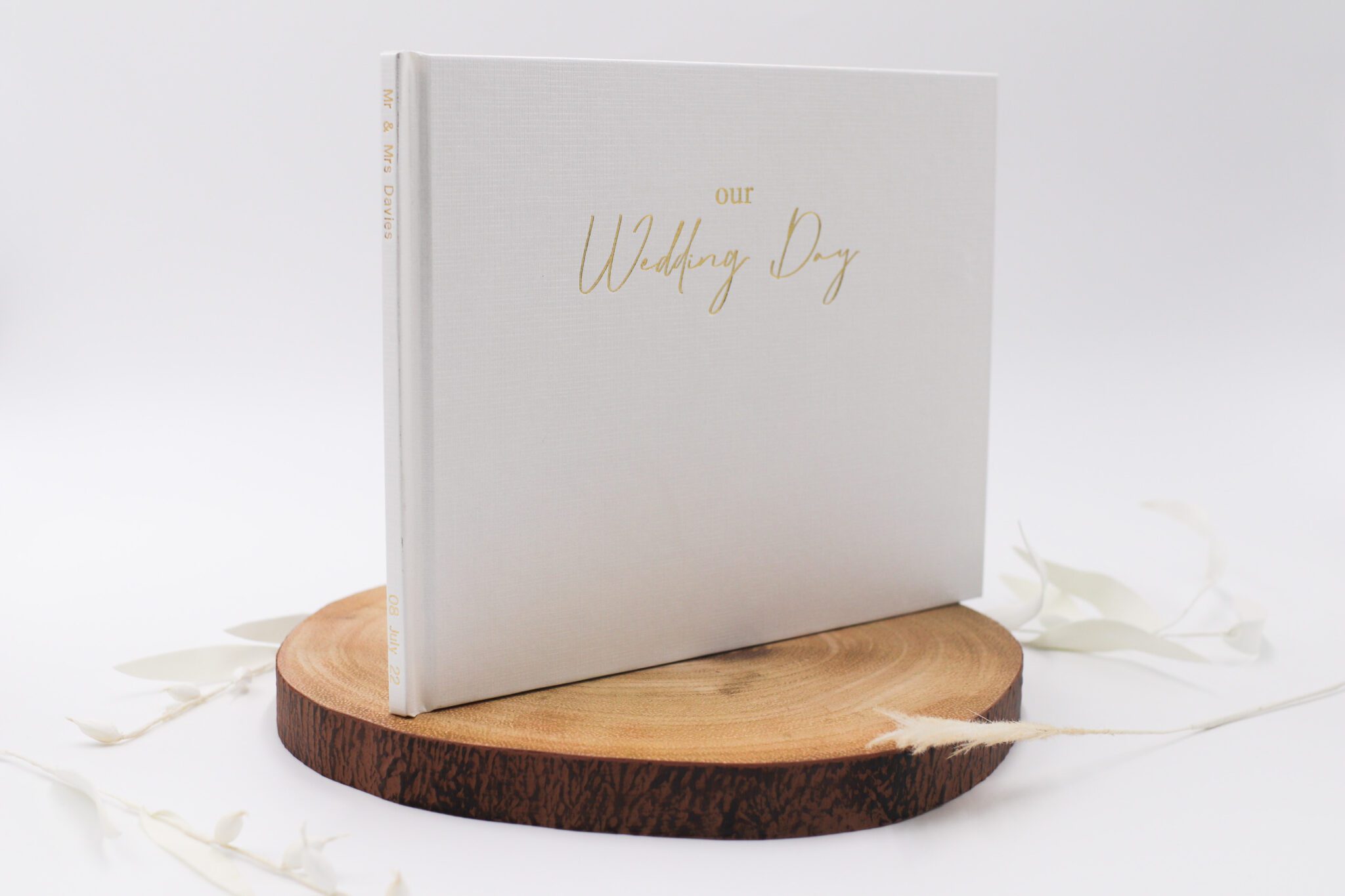 Personalised Large Wedding Photo Album - Photobubble