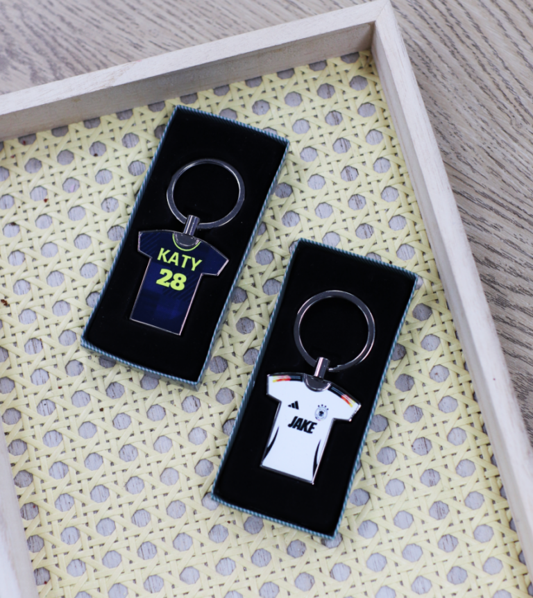 Personalised Football Shirt Keyring - Photobubble