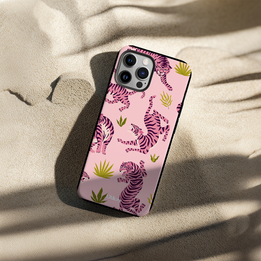 Pink Tiger Phone Case - Photobubble