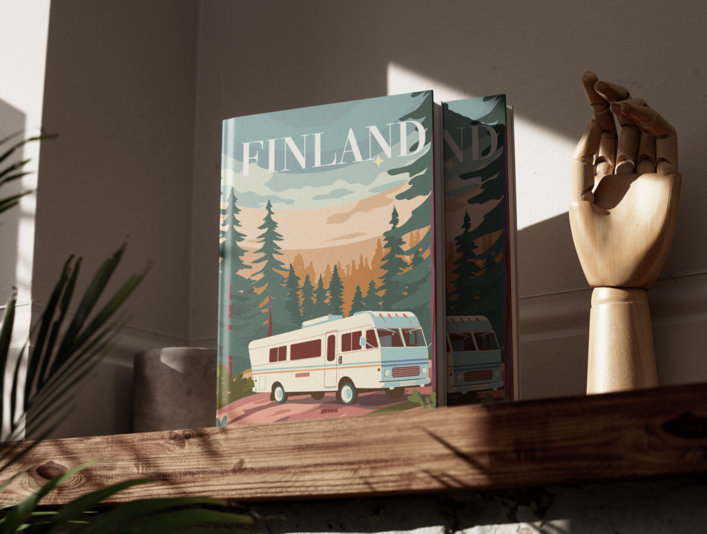 Finland Roadtrip Retiro Photobook – Custom Travel Keepsake