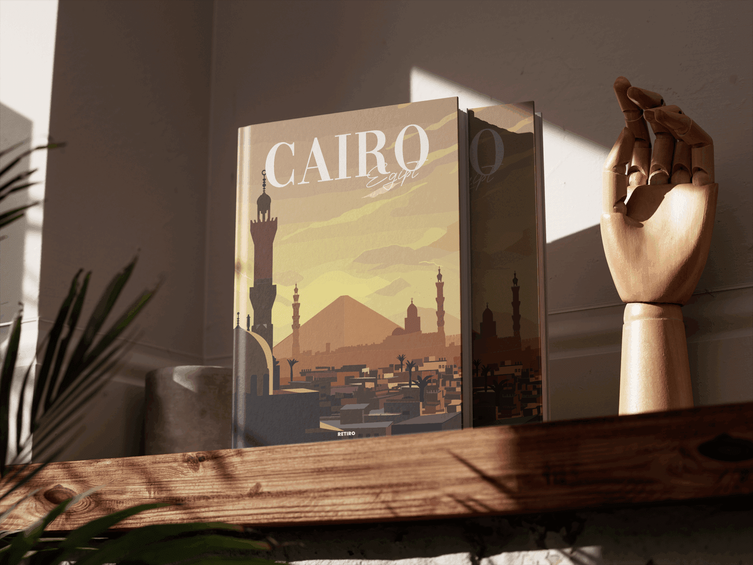 Cairo Egypt Retiro Hardcover Coffee Table Book - Photobubble